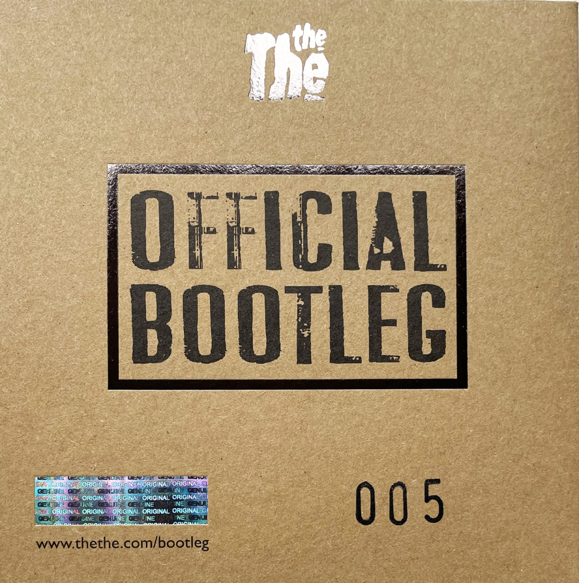 OFFICIAL BOOTLEG - VOLUME 005 - THE THE