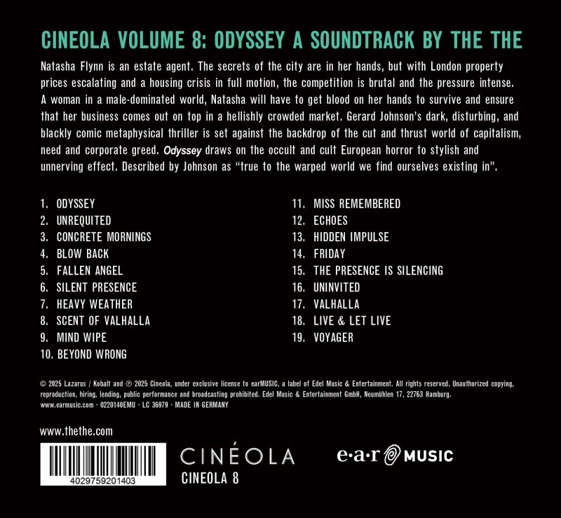 Odyssey – A Soundtrack by THE THE - THE THE